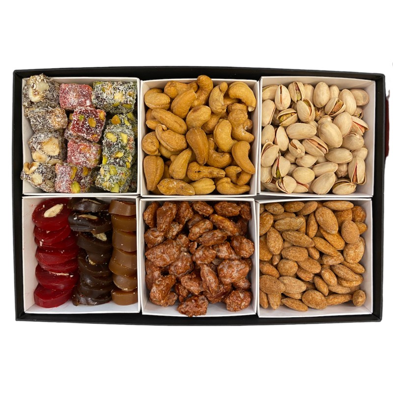 Platter traditional nuts variety 6 kinds